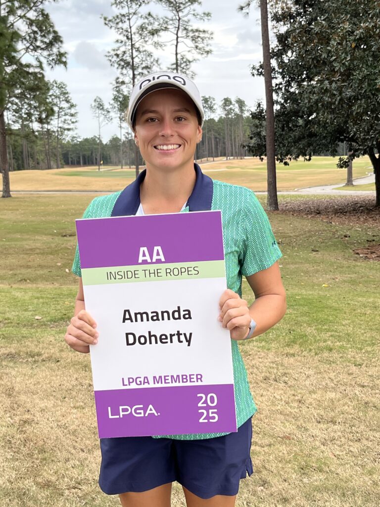 Amanda Doherty Returns to LPGA TOUR In 2025 | Fidelity Sports Group